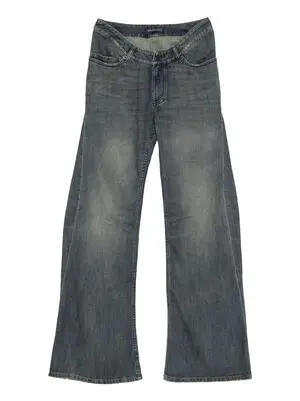 Balenciaga Denim Cotton Jeans - Grey