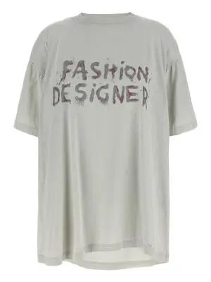 Balenciaga Fashion Designer T-shirt - Gray