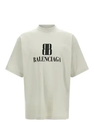 Balenciaga Nano Bb T-shirt - Beige