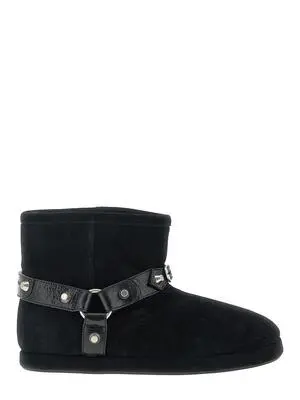 Balenciaga Alaska Soft Ankle Boots - Black