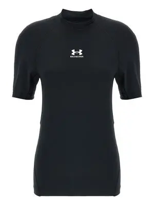 Balenciaga T-shirt X Under Armour - Black