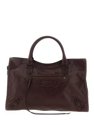 Balenciaga Le City Bag M Handbag - Bordeaux