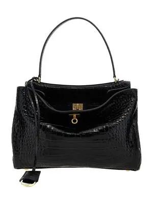 Balenciaga Rodeo M' Handbag - Black