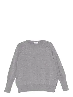 BASE Wool Crewneck Sweater - Grey