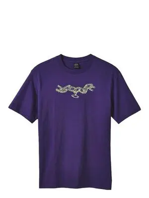 Oakley Snap Chain Graphic Tee - Dark Purple