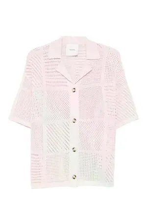 Nanushka Knitted Shirt - Pink