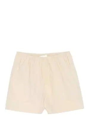 Nanushka Cotton Drawstring Shorts - Neutrals