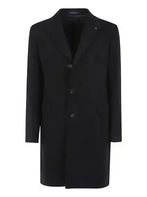Tagliatore Single-breasted Coat - Blue