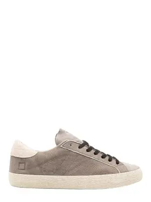 D.a.t.e. D.A.T.E. Hill Low Natural Sneakers Ch Chocolate