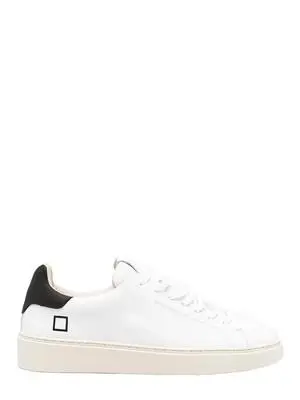 D.a.t.e. D.A.T.E. Levante Calf Leather Sneakers Wb White Black