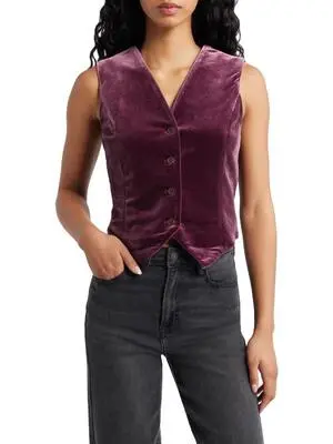 VERO MODA Shanna Velvet Vest