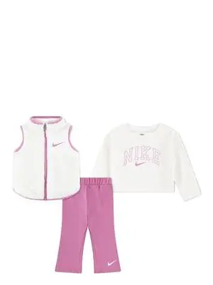 Nike Swoosh Spirit Fleece Vest - Magic Flamingo