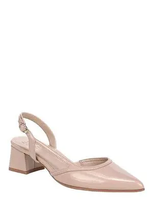 Naturalizer Mila Pointed Toe Slingback Pump - Vintage Mauve