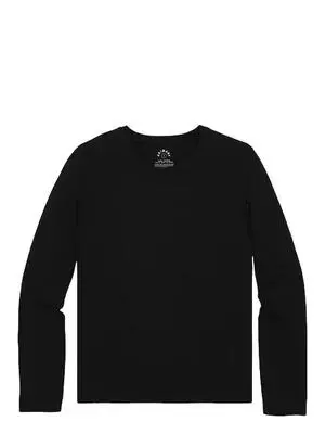 PRIMARY Long Sleeve Everyday Tee - Black
