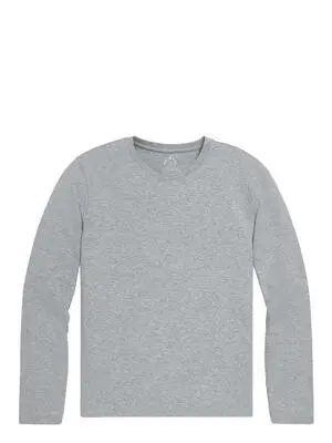 PRIMARY Long Sleeve Everyday Tee - Heather Gray