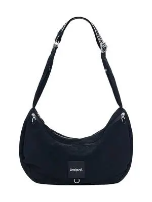 Desigual Large Travel Crossbody Bag - Black