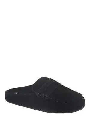 Jeffrey Campbell Miles Loafer Mule - Black Suede