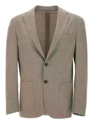 Corneliani Single-breasted Blazer - Neutrals