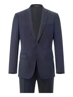 Boggi Milano Flap-pocket Suit - Blue