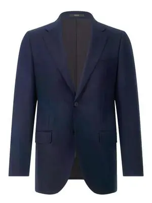 Boggi Milano Single-breasted Blazer - Blue