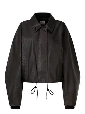 STUDIO TOMBOY Faux Leather Jacket - Black