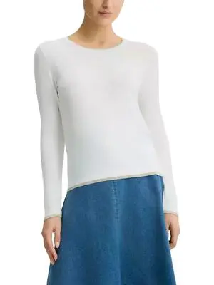 Liu Jo Long Sleeve Sweater - White