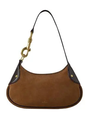 Mulberry Hackney Shoulder Bag - Vintage Oak Suede