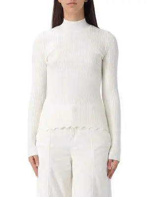 TWINSET Ribbed Top - White