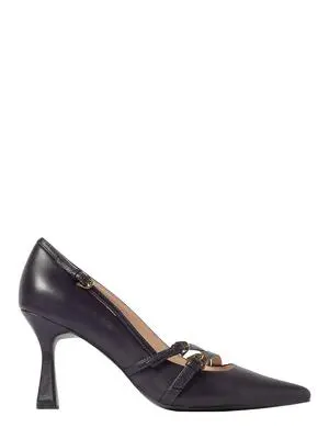 COCCINELLE Pointed Toe Pump - Plum