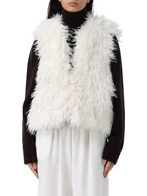 Michael Kors Fur Coat - White
