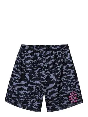 ANTI SOCIAL SOCIAL CLUB Pixel Camo Short - Black