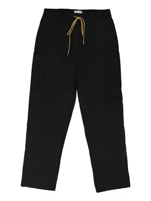 Rhude Twill Cargo Pants - Black