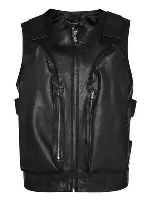 WHO DECIDES WAR BY EV BRAVADO Vest - Black