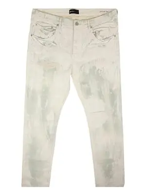 PURPLE BRAND Low Rise Skinny Jean - White