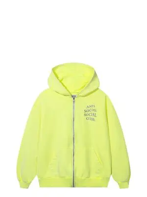ANTI SOCIAL SOCIAL CLUB Mind Games Glitter Hoodie - Yellow