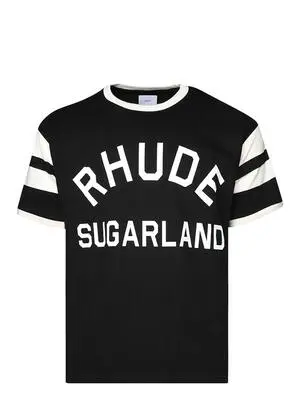 Rhude Sugarland Ringer Tee - Black