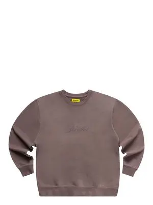 MARKET Script Crewneck - Grey