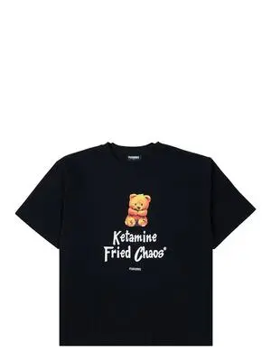 PLEASURES Graphic T-shirt - Black