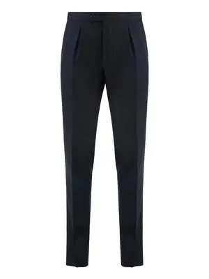 SLOWEAR Pants Made Of Virgin Wool - Blue