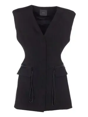 Pinko Gitana Waistcoat - Black