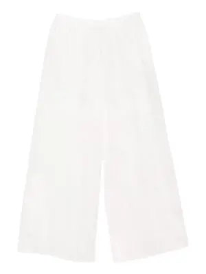 TO B. BY AGNÈS B. Lace Trousers - White