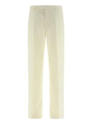 Gucci Tailored Technical Panama Trousers - White