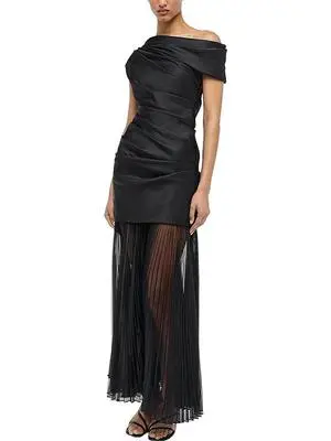 Simkhai Ammalie Combo Dress - Black