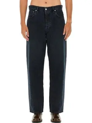 SUNFLOWER Wide Twist Jeans - Black
