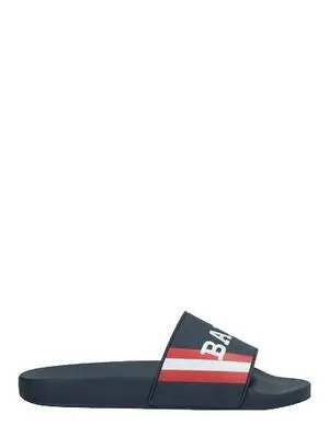 Bally Rubber Slides - Navy