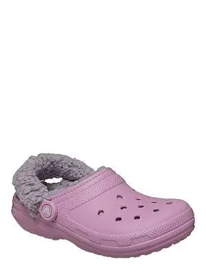 Pink Crocs Classic Fleece Lined Clog Pink