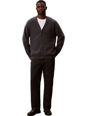 Calvin Klein 90s Straight Workwear Pants - Pirate Black