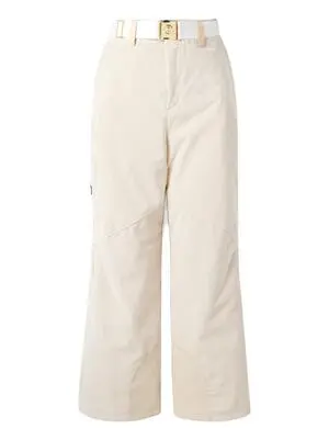 Bogner Belted Panelled Ski Pants - Ivory