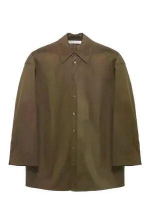 Carven Oversized Button-down Shirt - Neutrals
