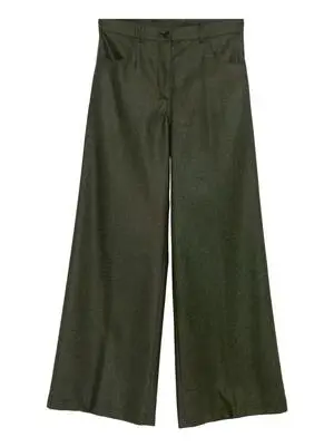 Aspesi Belt-loop Trousers - Green